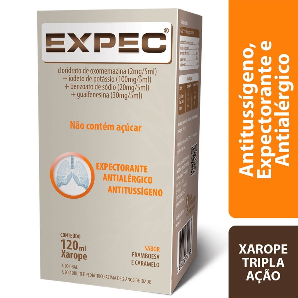 Expec xarope 120ml | Shopee Brasil