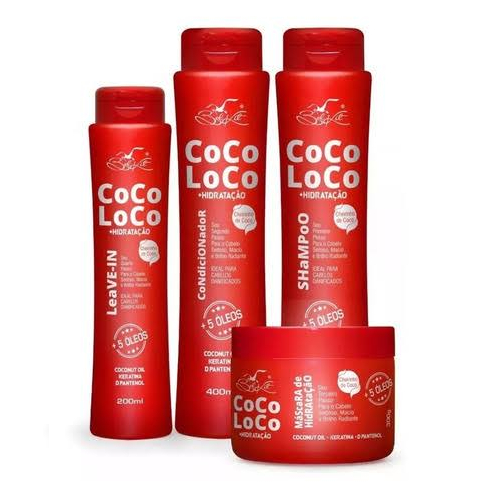 Kit Coco Loco Belkit (Shampoo + Condicionador + Mascara) | Shopee Brasil