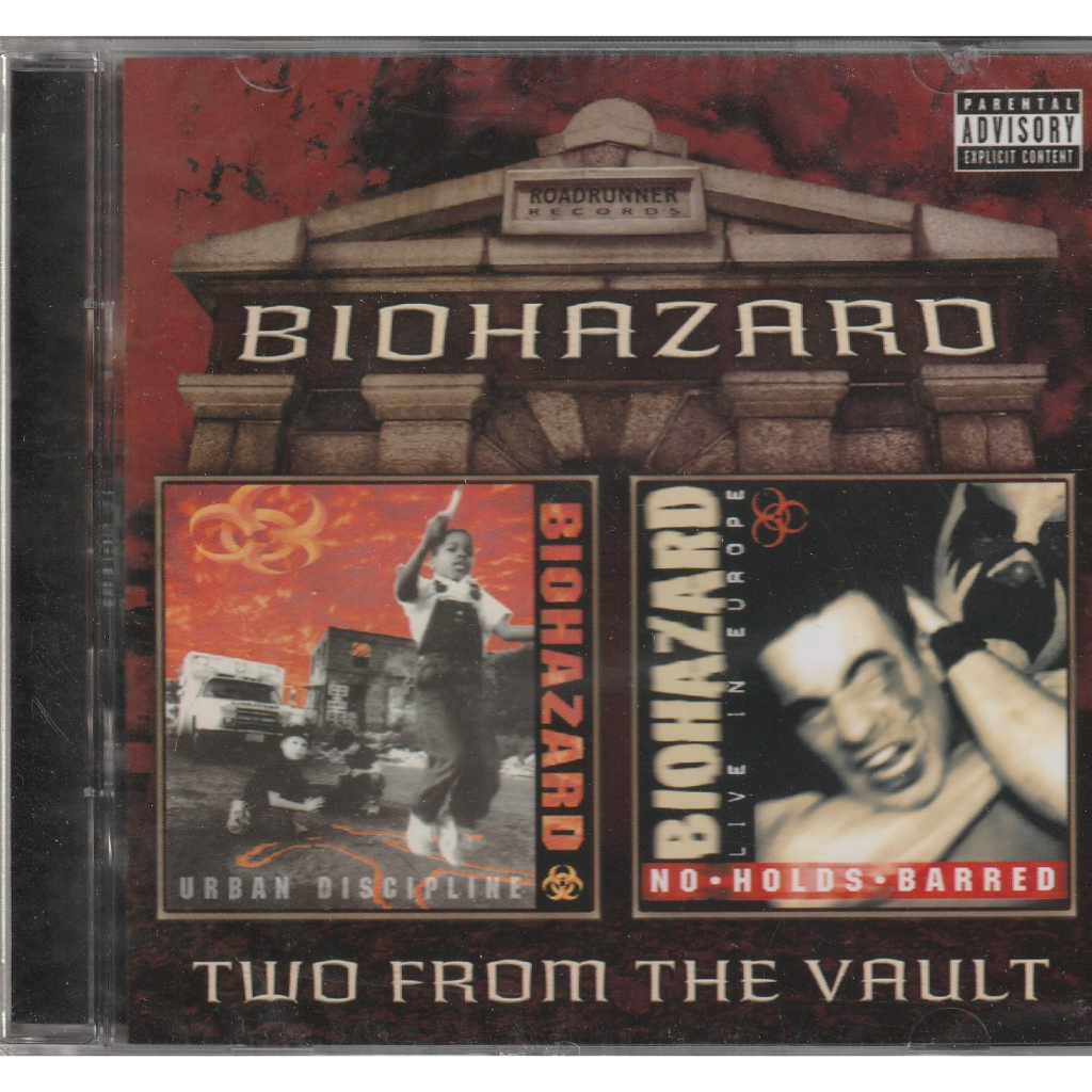 BIOHAZARD - Urban Discipline / No Holds Barred 2xCD lacrado | Shopee Brasil