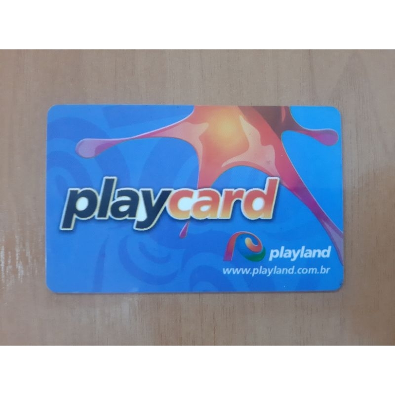 Cartão Playcard (Playland) | Shopee Brasil