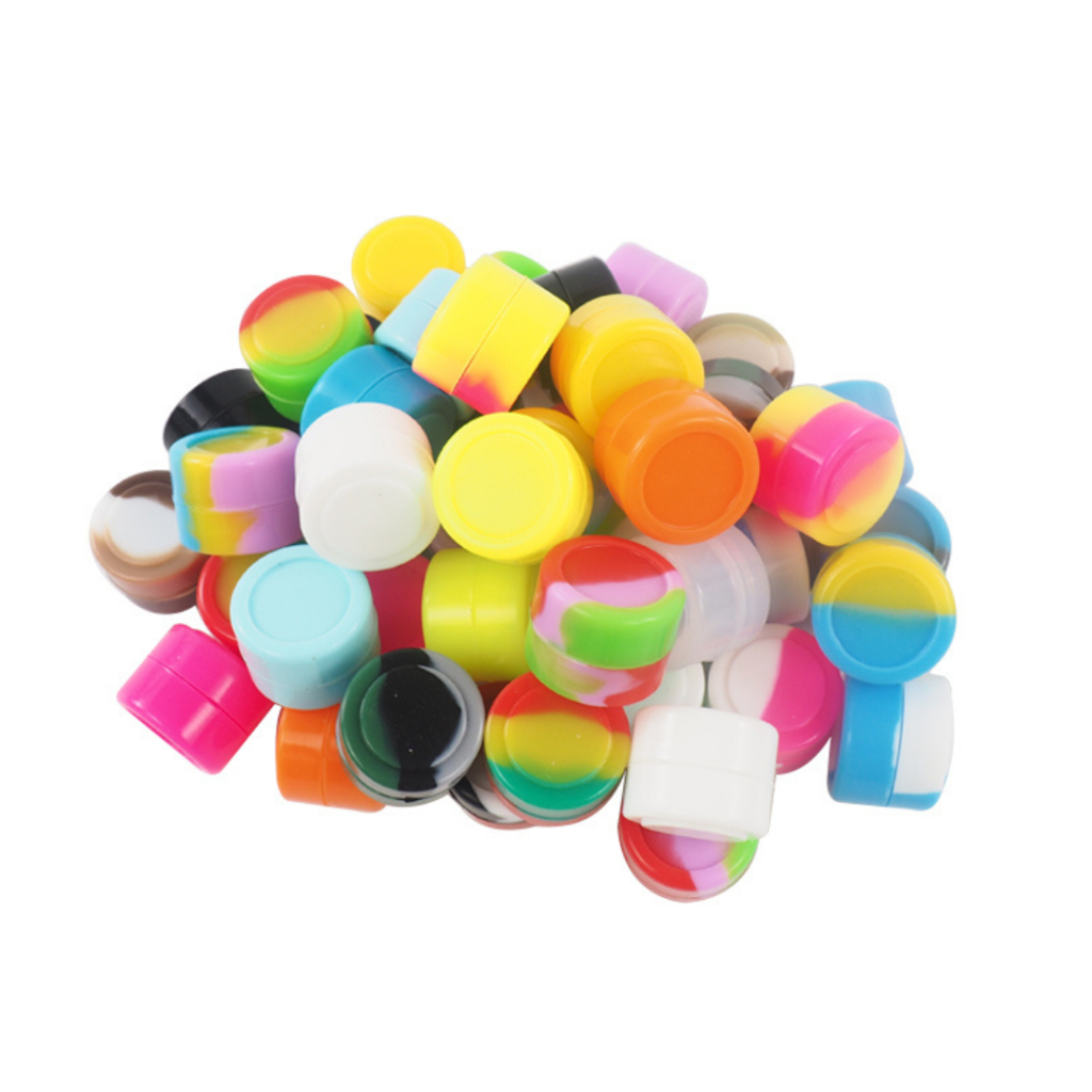 10 Potes De Silicone 2ml Slick Dab Oil Extração Atacado | Shopee Brasil