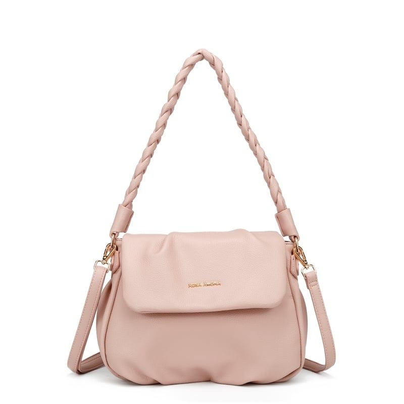 Bolsa Feminina Rosa Amora 100% Pu Rosy | Shopee Brasil