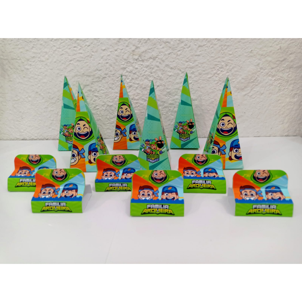 Kit Lembrancinhas Familia Arqueira Robin Hood Gamer Cone E Porta Bis 20 ...