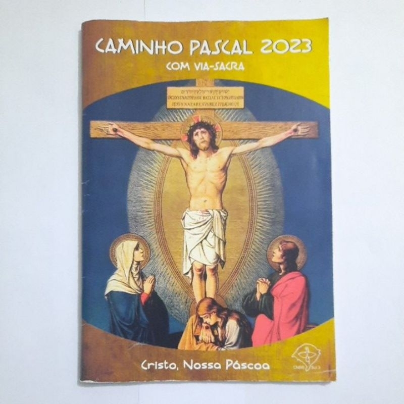 Livro Caminho Pascal 2023 com Via-Sacra, Cristo Nossa Páscoa | Shopee Brasil