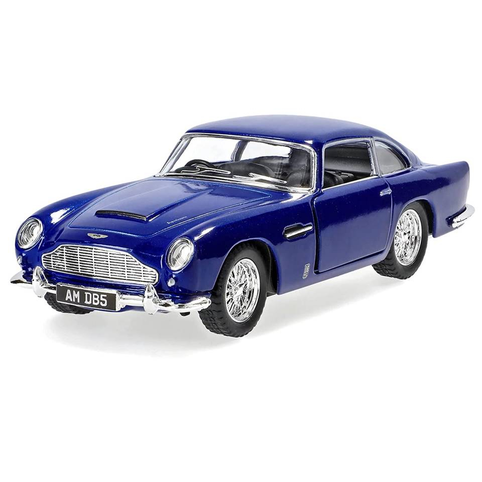 Miniatura Aston Martin DB5 1963 Kinsmart 1/38 Metal e Fricção Azul ...