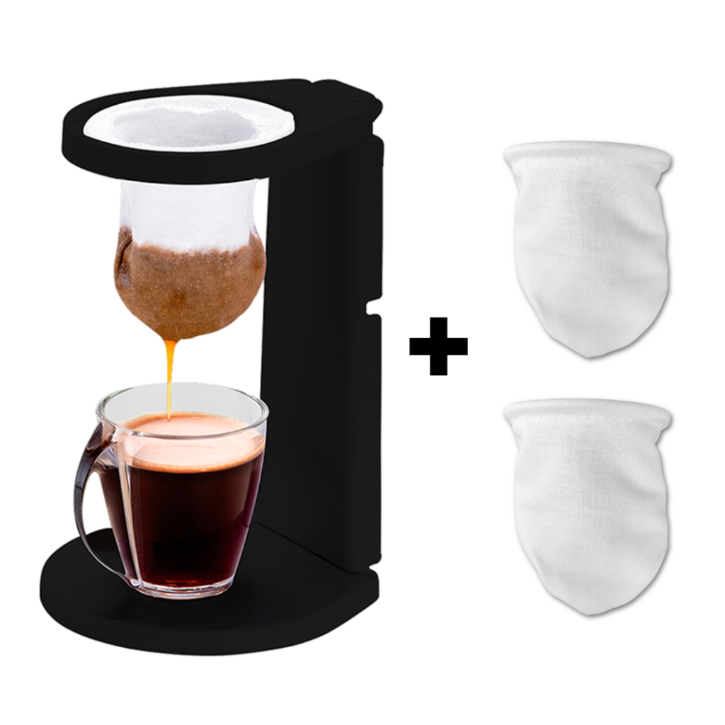 Mini Coador De Café Dobrável com Suporte Expresso No Coador 1 Unidade ...