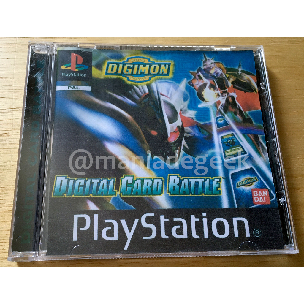 Jogo Digimon Card Battle de Play 1 PsOne | Shopee Brasil