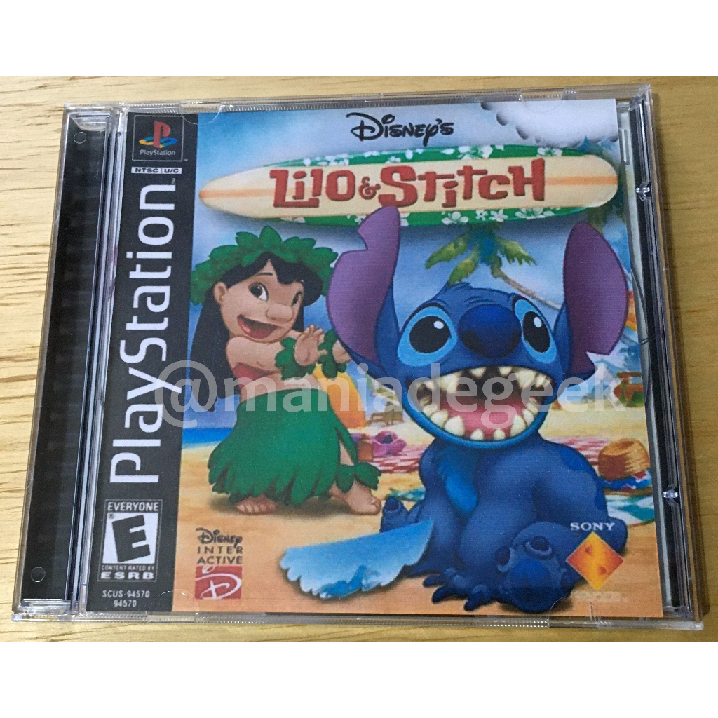 Jogo Disney's Lilo & Stitch de Play 1 PsOne | Shopee Brasil