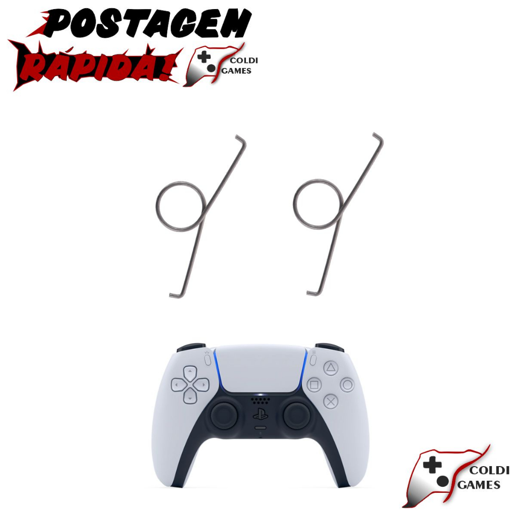 Par de Molas para Gatilhos L2 R2 Controles Dualsense Ps5 | Shopee Brasil