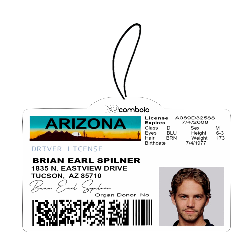 Aromatizante Automotivo Estilo Litte Trees Brian Earl Spilner License ...