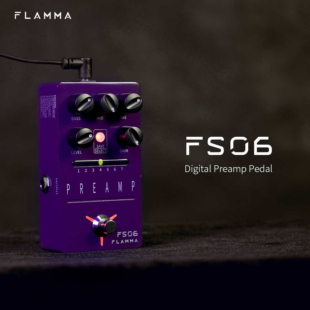 Pedal Flamma FS06 - Digital Pre Amp | Shopee Brasil