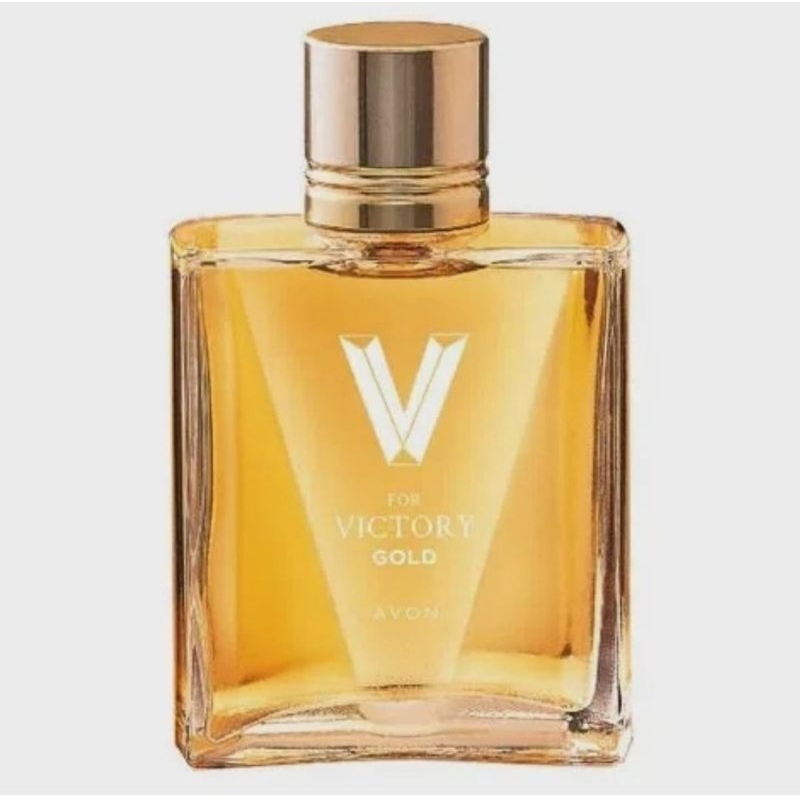 Perfume V for Victory Gold Avon masculino 75 ml | Shopee Brasil