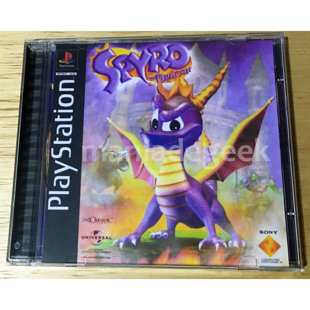 Jogo Spyro The Dragon de Play 1 PsOne | Shopee Brasil