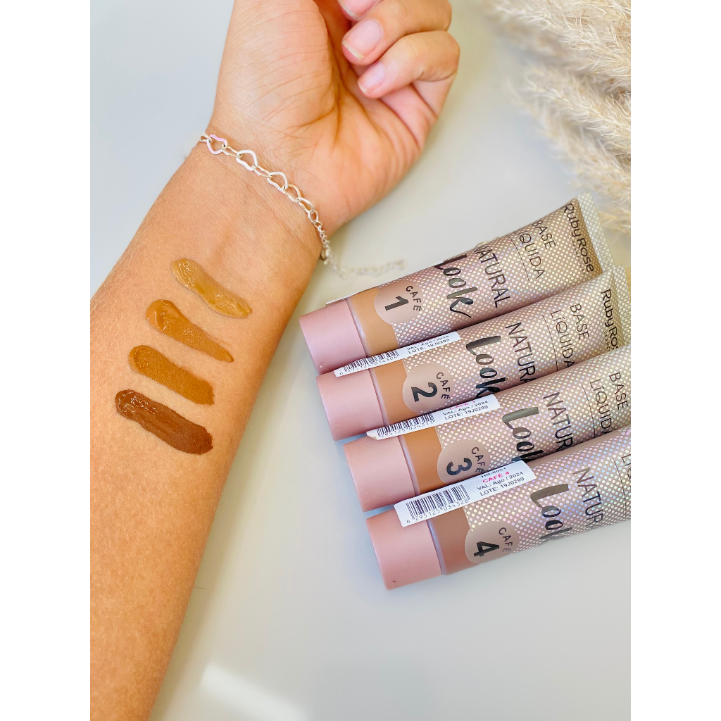 Base Natural Look RUBY ROSE | Shopee Brasil