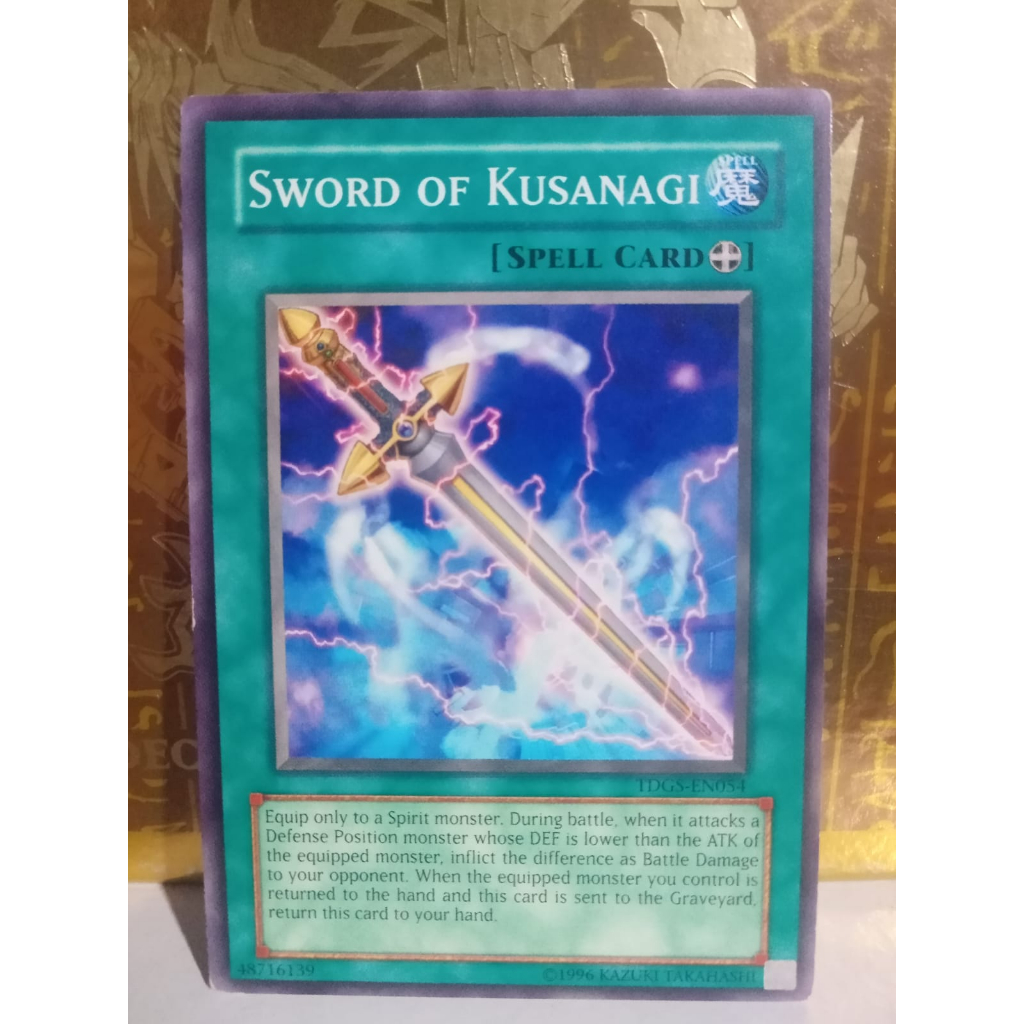 yugioh sword of kusanagi comum | Shopee Brasil