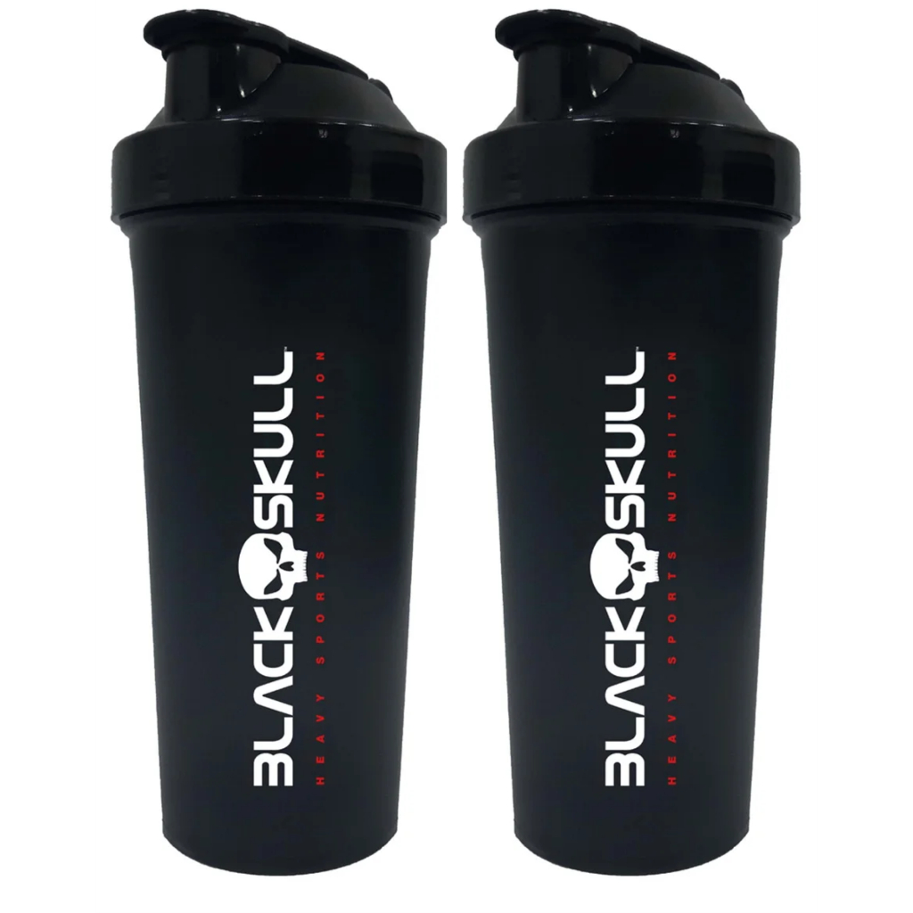 Kit 2 x Coqueteleira Shaker 600ml Para Academia e Whey Protein | Shopee Brasil