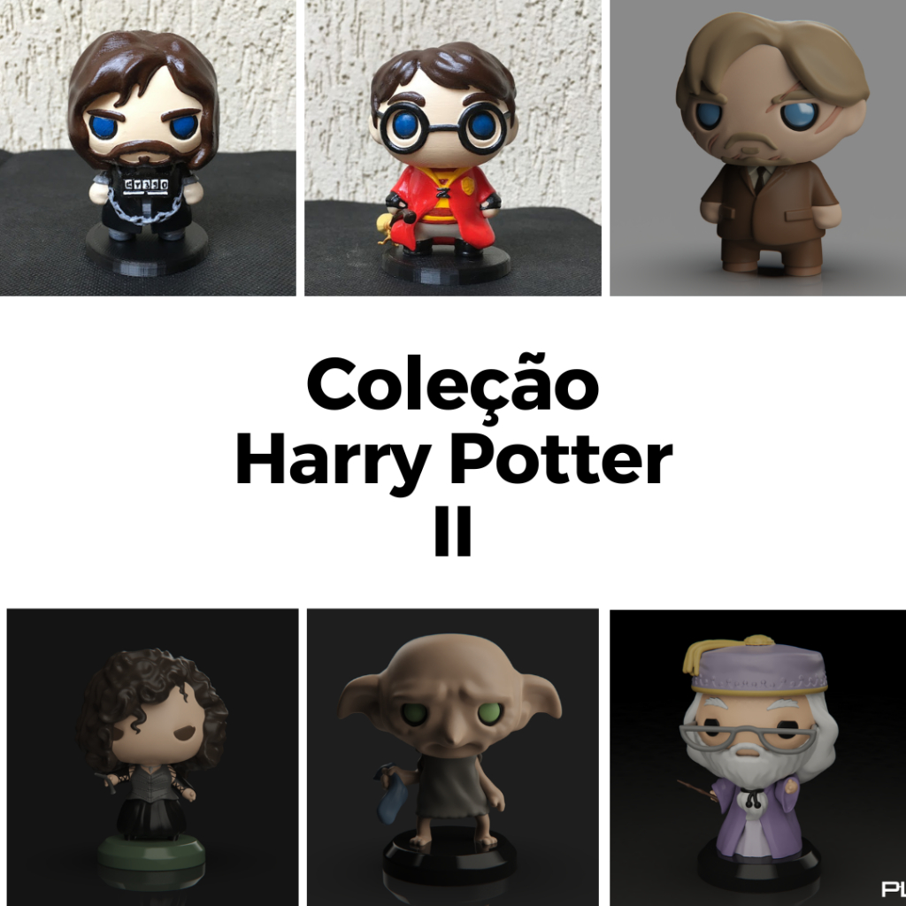 Coleção Harry Potter II - Colecionável - Impressão 3D | Shopee Brasil