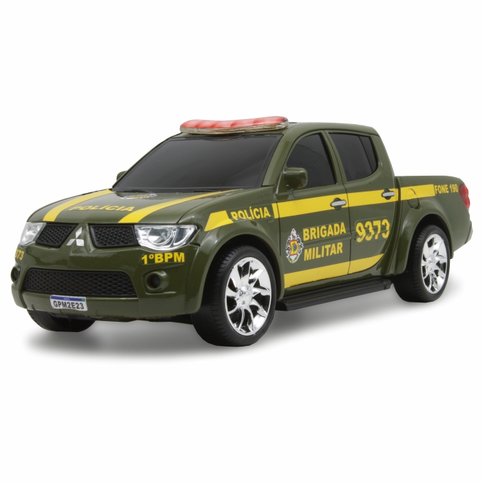 L200 Em Miniatura Viatura Brigada Militar Choque Rio Grande do Sul BM ...