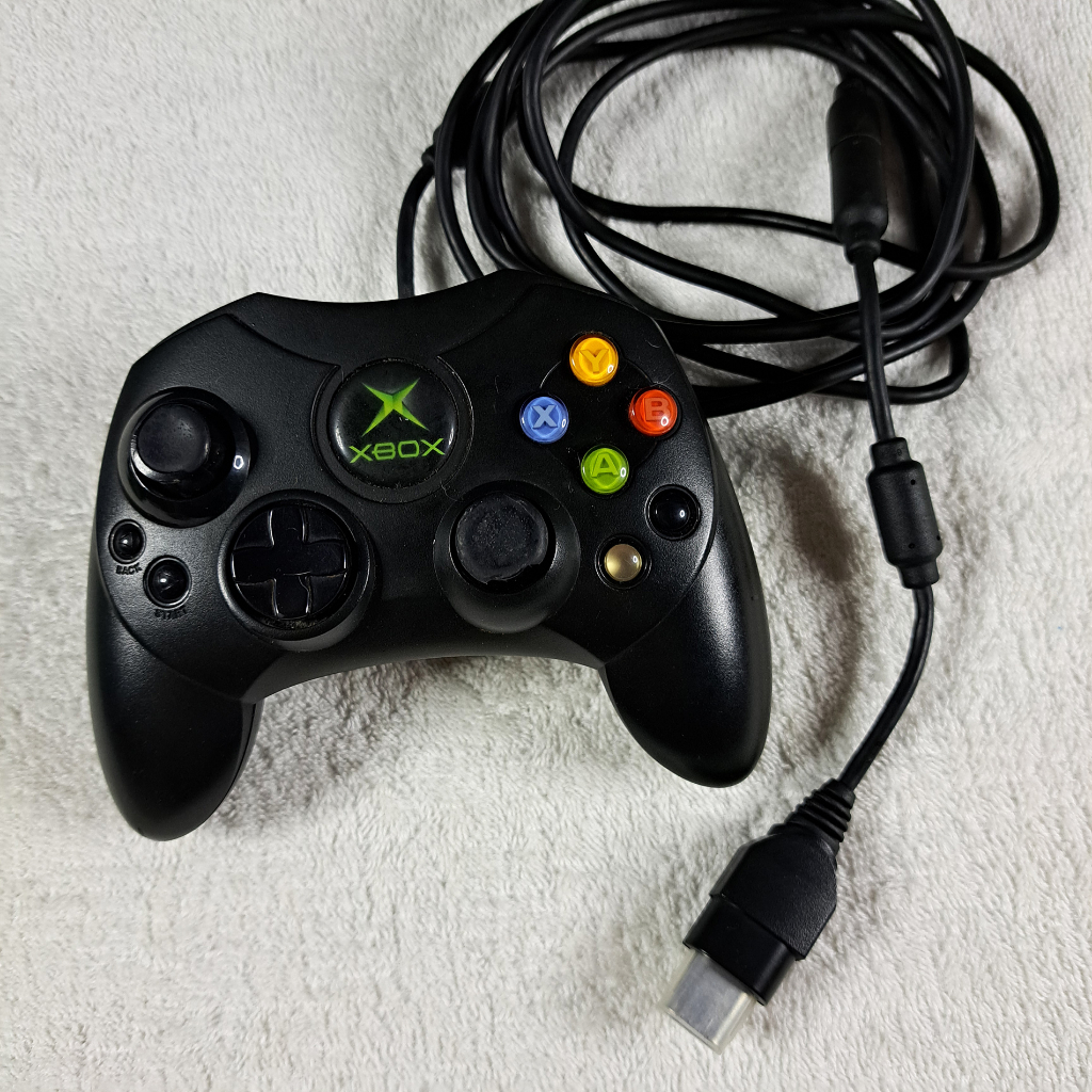 Controle Xbox Clássico original em ótimo estado. Microsoft Joystick ...