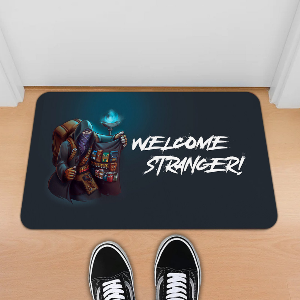 Tapete Decorativo Emborrachado - WELCOME STRANGER RESIDENT EVIL ...