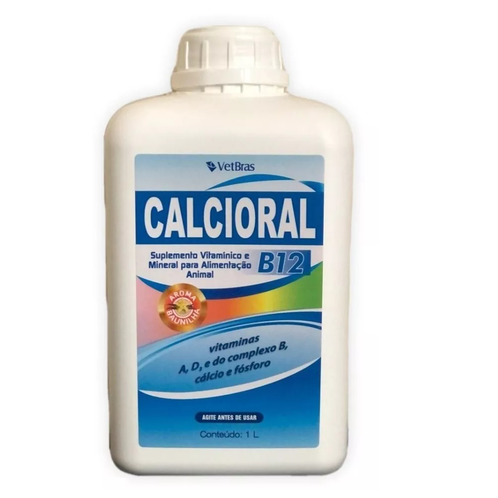 Suplemento Vitamínico Mineral Calcioral B12 1 Litro | Shopee Brasil