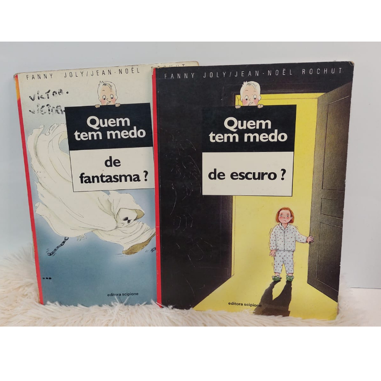 Quem tem medo de fantasma? Quem tem medo de escuro? livros infantis de ...