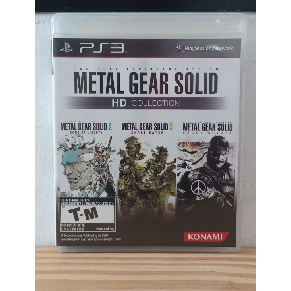 Metal Gear Solid HD Collection - Ps3 - Mídia Física - Original | Shopee ...
