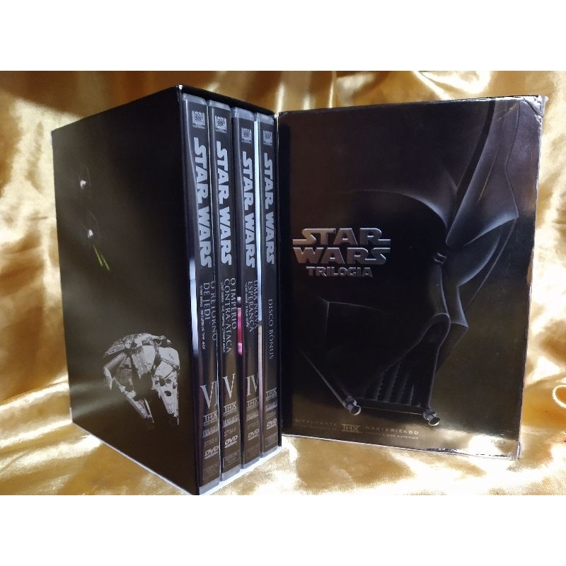 Dvd - Box Star Wars Trilogia | Shopee Brasil
