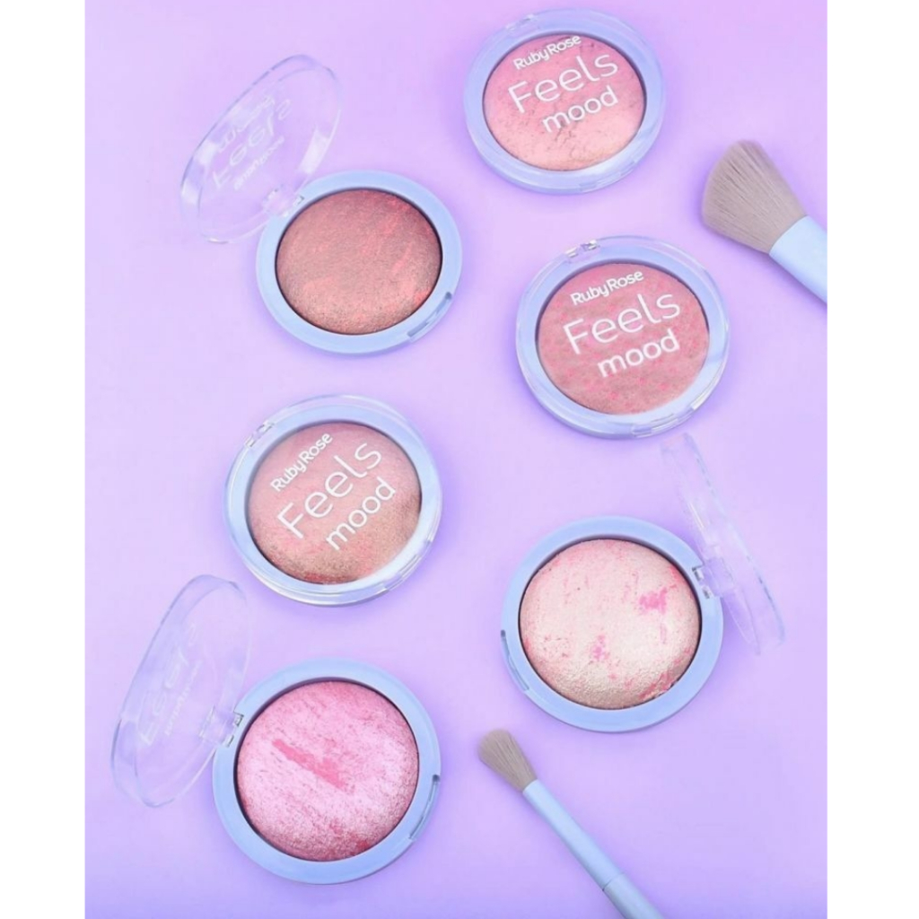 Marble Blush Feels Mood Ruby Rose | Shopee Brasil