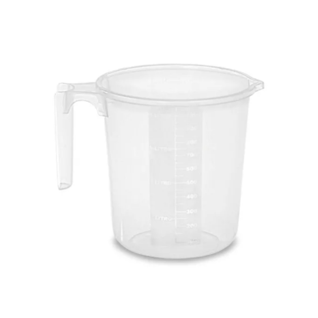 Jarra Plástica 1 Litro Graduada 1000 ml Com Medidas | Shopee Brasil