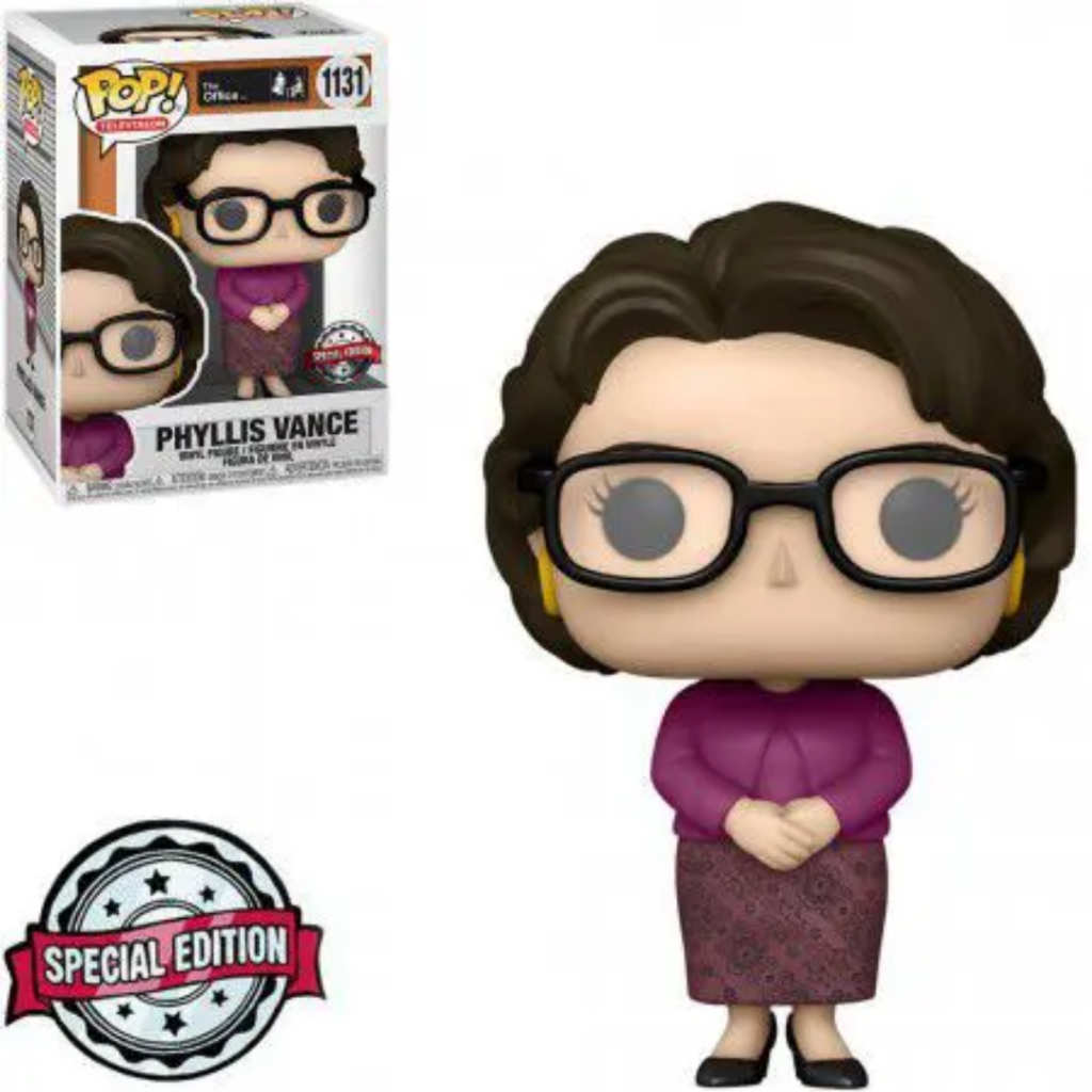 Funko Pop - The Office - Phyllis Vance #1131 - Exclusivo | Shopee Brasil