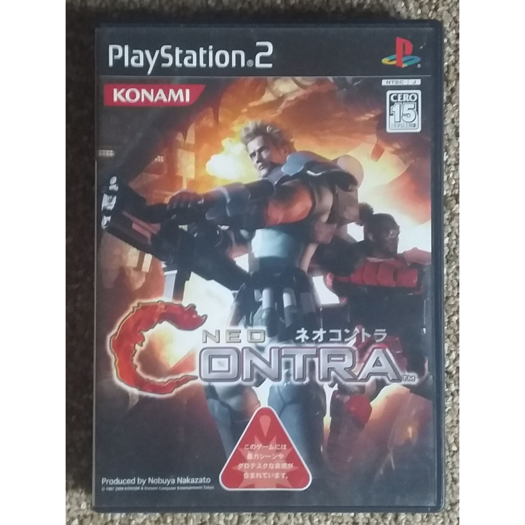 Neo Contra Original de PS2, ler descrição | Shopee Brasil