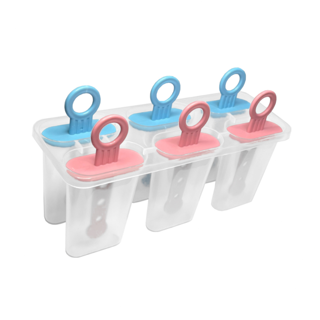 Forma De Picole Paleta Sorvete Palito Molde 6 Geladinhos | Shopee Brasil