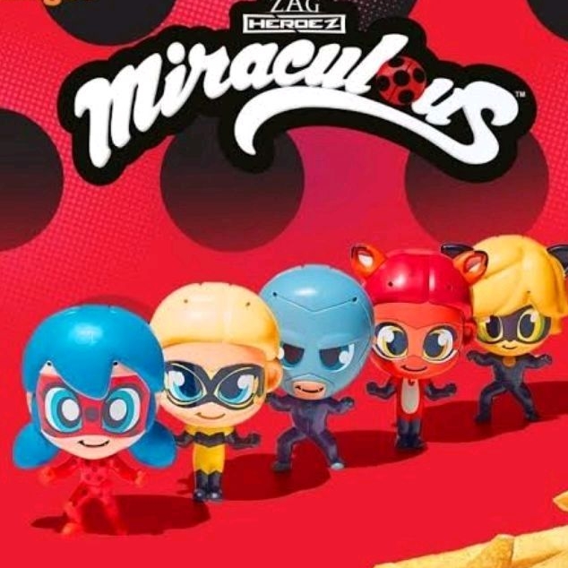 Miraculous Ladybug Burguer King Coleção Completa | Shopee Brasil