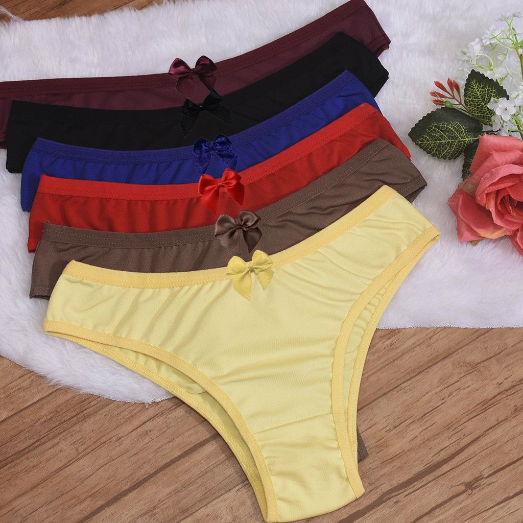 Kit 5 Calcinhas Conforto em Microfibra Lisas - Calcinha Microfibra ...
