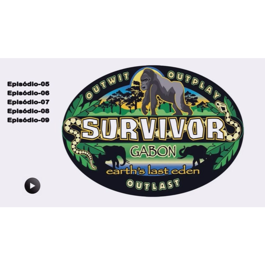 Survivor 17ª temporada - Gabon (completo) | Shopee Brasil