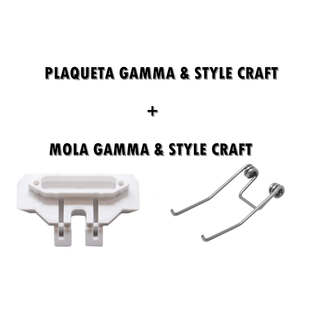Gamma stylecraft x- Ergo , Mythic , Plaqueta e mola original. | Shopee ...