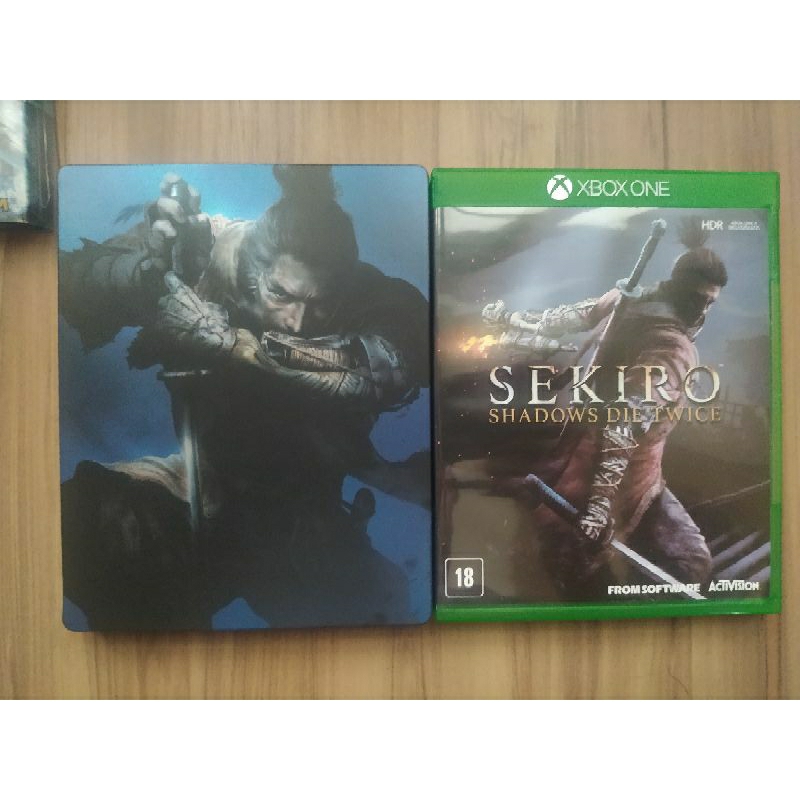 Sekiro: Shadows Die Twice - Steelbook XBOX ONE | Shopee Brasil