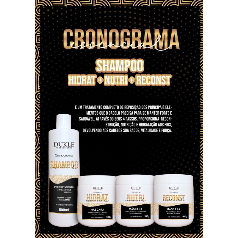 Kit Conograma Capilar Dukle Profissional 500g | Shopee Brasil