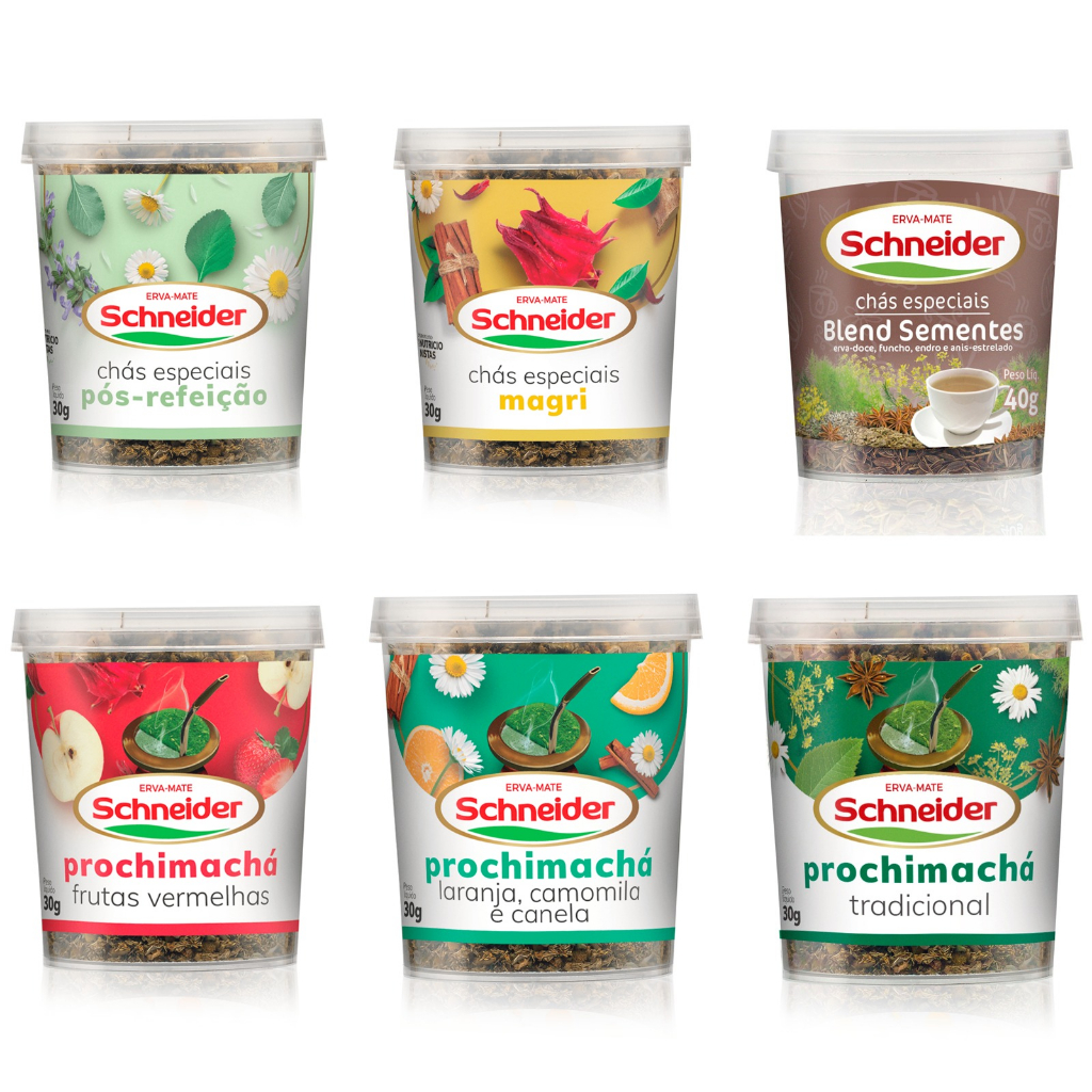 CHÁ EM POTE PARA O CHIMARRÃO OU INFUSÃO 6 UNIDADES 30G | Shopee Brasil