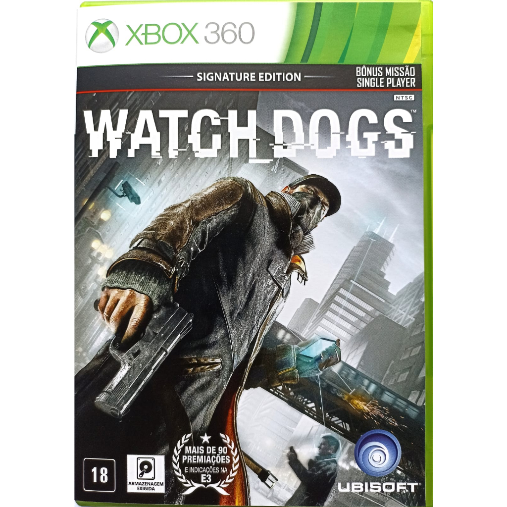Watch Dogs XBOX 360 Mídia Física Original | Shopee Brasil