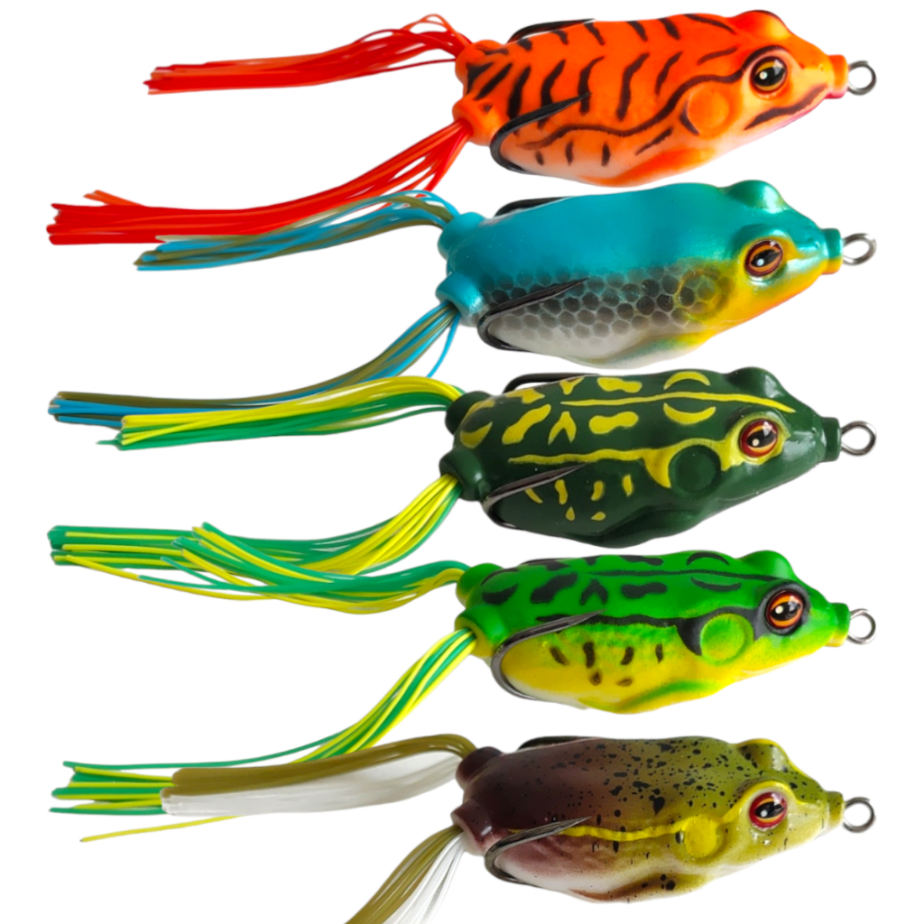 Isca Artificial Sapo Frog Com Anzol Anti Enrosco Sapinho Cores 2 ...
