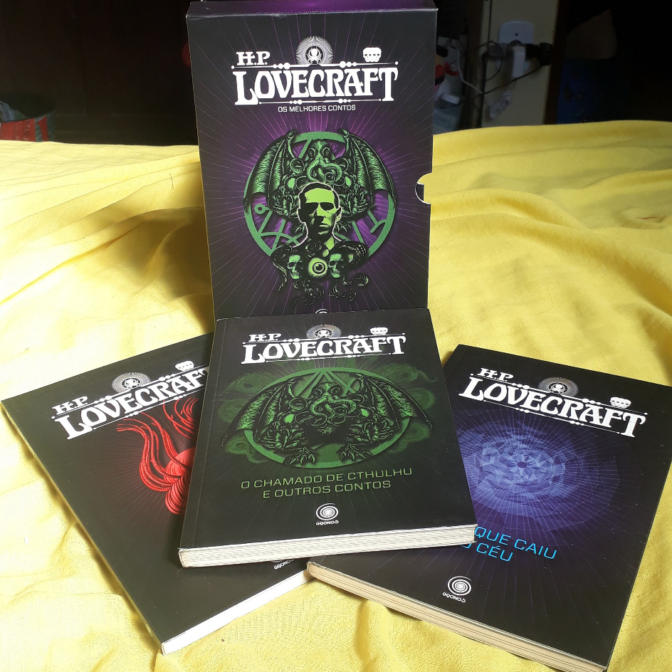 Box Hp Lovecraft - Os Melhores Contos 3 Volumes | Shopee Brasil