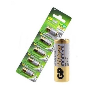 10 Pilha Alcalina Bateria A23 GP Batteries 12v Portão - 02 Cartelas ...