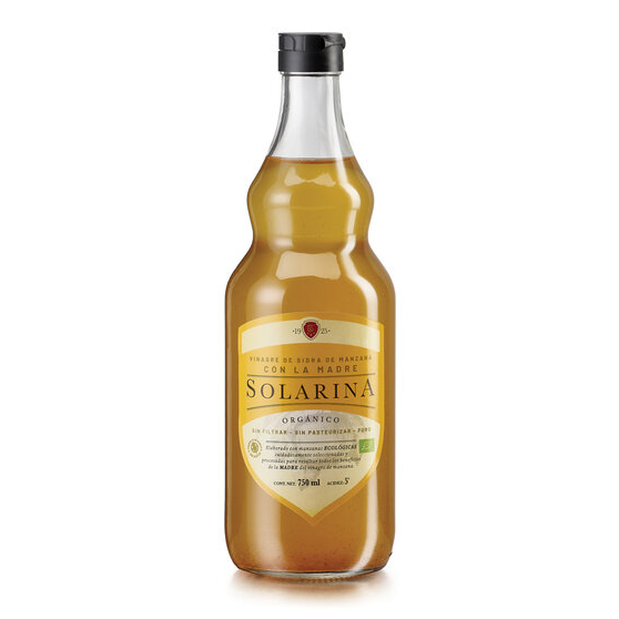 Vinagre de sidra SOLARINA 750 ml | Shopee Brasil