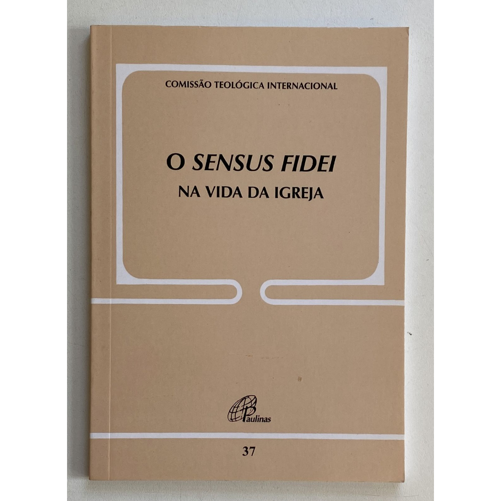 O Sensus Fidei na Vida da Igreja - Bernadete Boff | Shopee Brasil