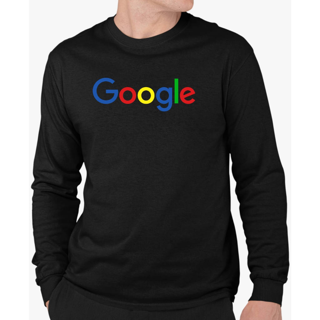 Camiseta Google Logo Internet T.i Programador Geek Manga Longa | Shopee ...