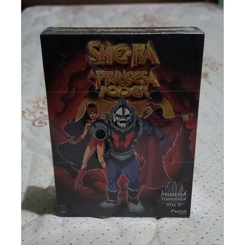 box dvd she-ra - a princesa do poder - 1ª temporada vl2 lacrado ...
