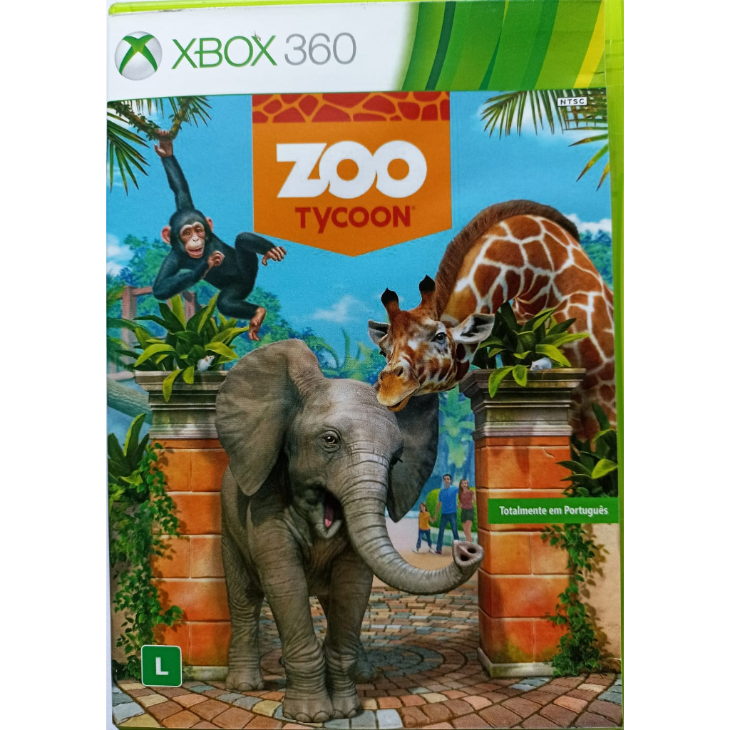 Zoo Tycoon XBOX 360 Mídia Física Original | Shopee Brasil