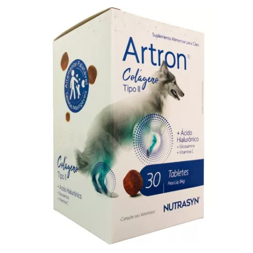 Nutrasyn Colágeno Tipo 2 Para Cães 30 Tabletes - Uso Vet | Shopee Brasil